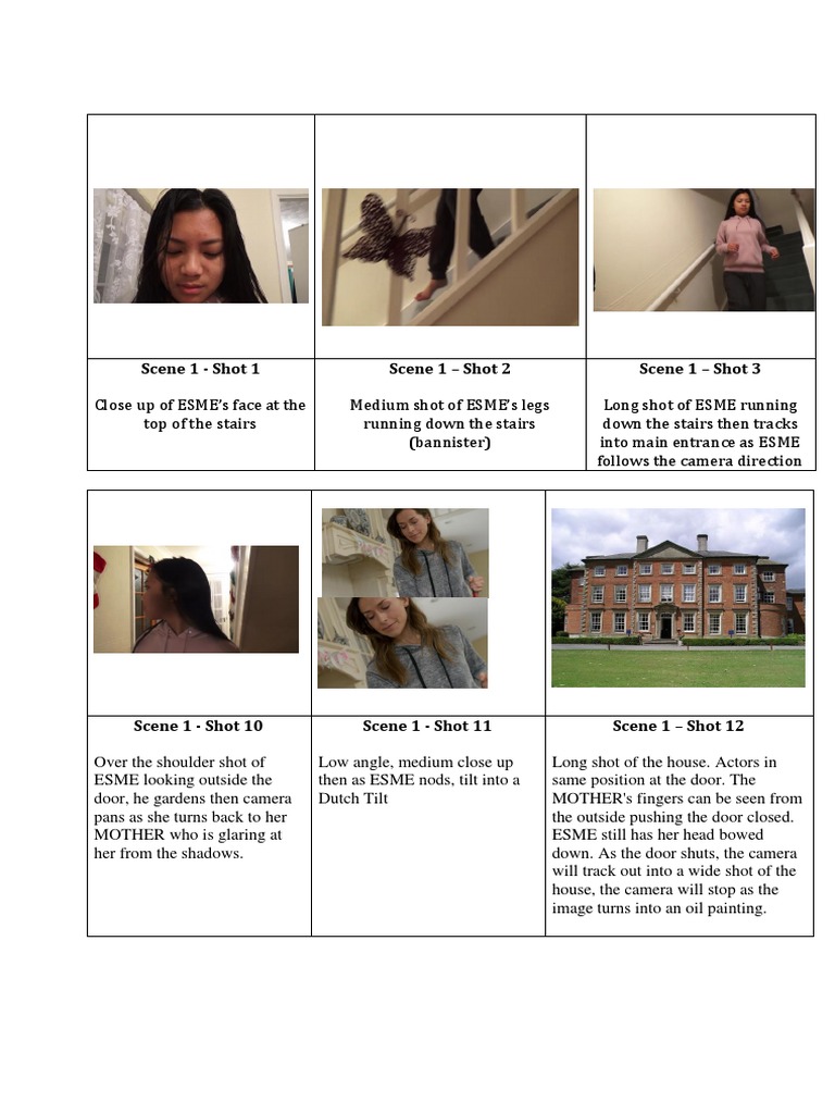 Scene 1 - Shot 1 Scene 1 - Shot 2 Scene 1 - Shot 3 | PDF