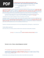 Deed Poll Name Change Template | PDF | Law