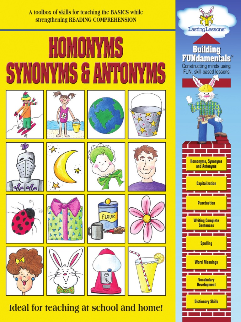 Homonyms Synonyms Antonyms | PDF | Semantic Units | Lexicology