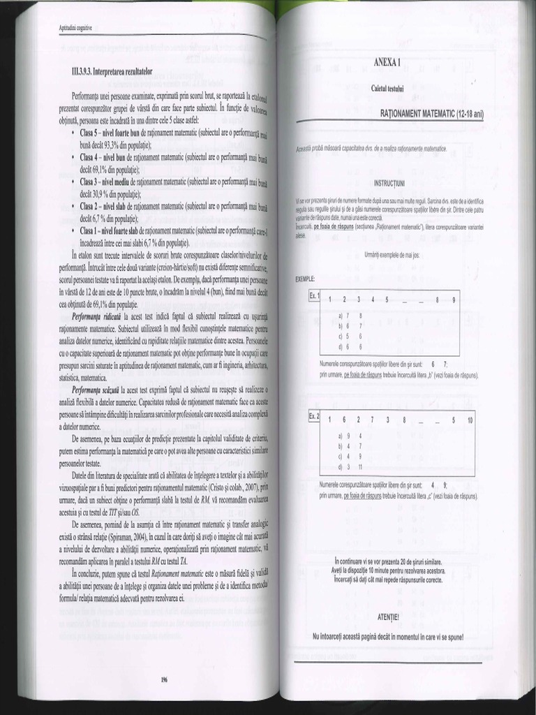 Rationament Matematic Invers | PDF
