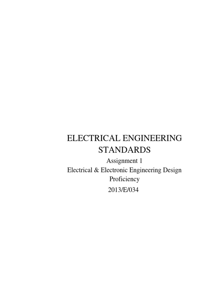 Electrical Engineering Standards | PDF | Wind Power | Wind Turbine