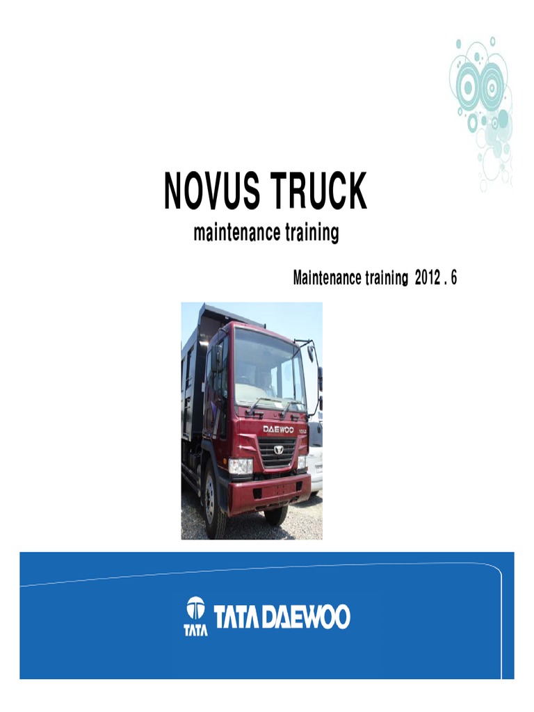 Tata Novus | PDF | Clutch | Bearing (Mechanical)