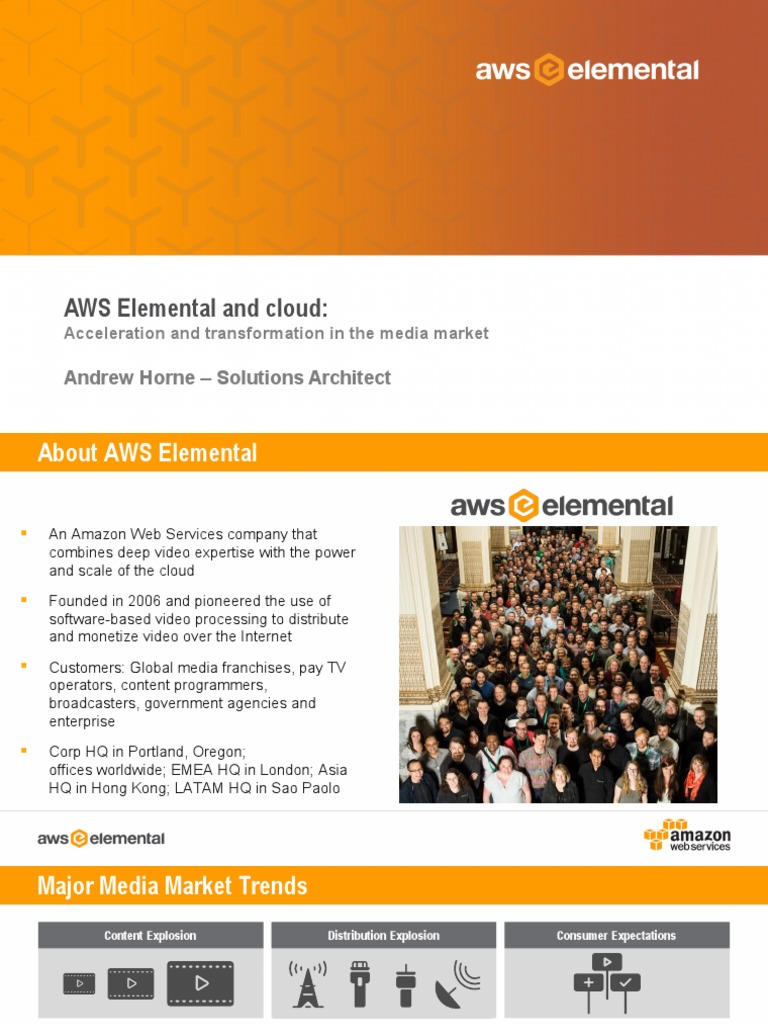 AWS Elemental 2017 | Video On Demand | Cloud Computing | Free 30-day ...