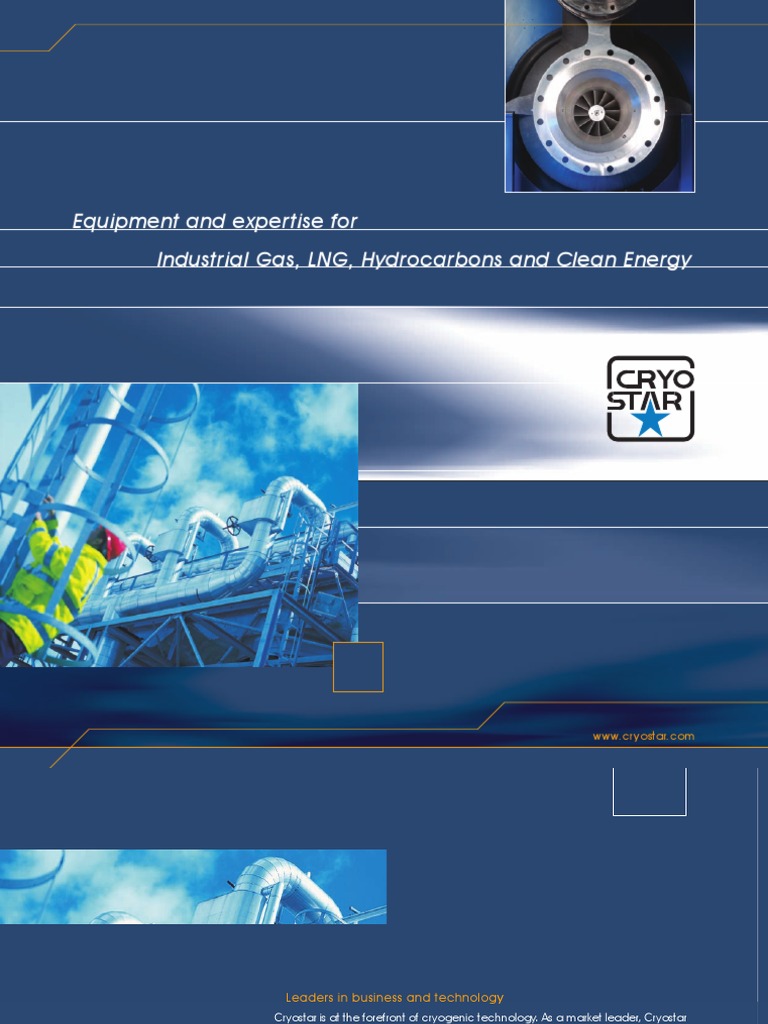 Cryostar Corporate | PDF | Natural Gas | Liquefied Natural Gas