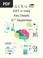 Presentation On GST: (Goods and Services Tax) | PDF | Value Added Tax | Excise