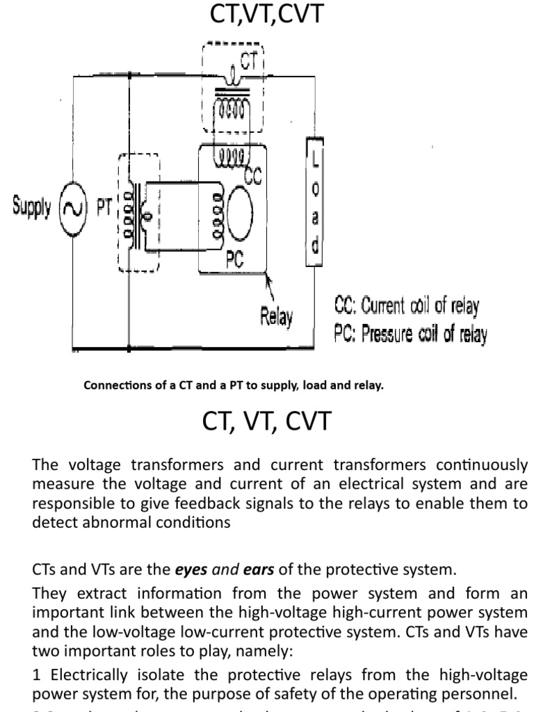 Protection Instrument Transformers | PDF | Transformer | Magnetism