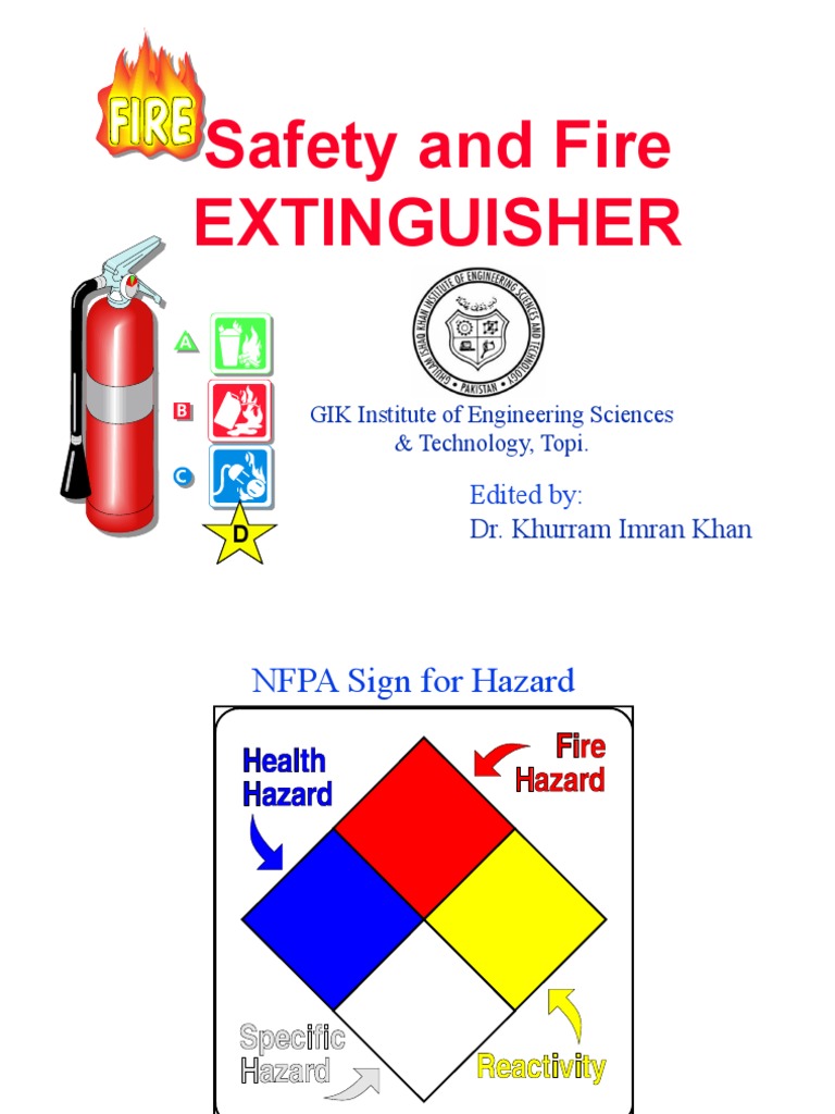 Safety and Fire Extinguisher: Edited by | PDF | Fires | Combustion