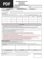 CAMS MF-Nomination Form | PDF