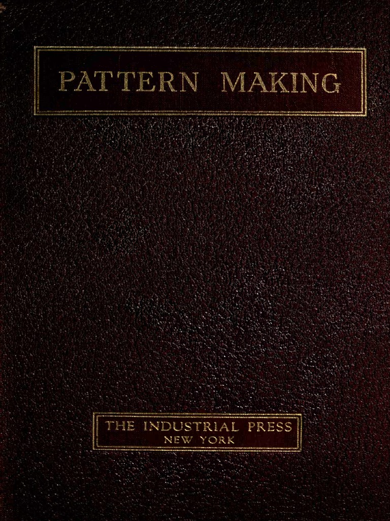 Pattern Making PDF | PDF | Casting (Metalworking) | Carpentry