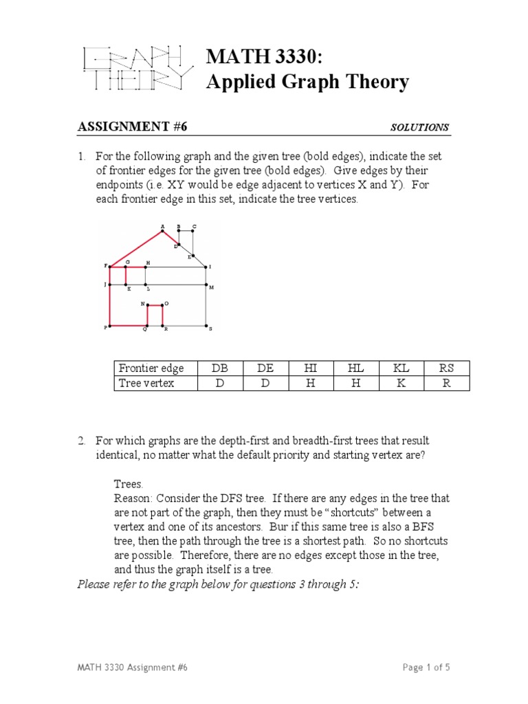Assignment 6 Solutions | PDF | Computational Complexity Theory ... Assignment 6 Solutions | PDF | Computational Complexity Theory ...