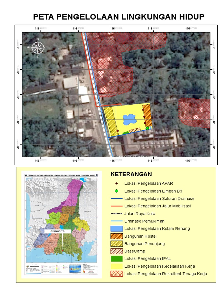 Peta Pengelolaan Lingkungan Hidup: Keterangan