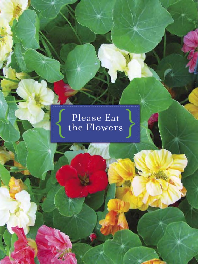 Edible Flower Plants | PDF | Rose | Flowers
