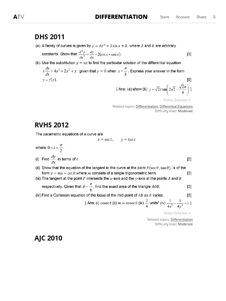 Differentiation9 - Achevas® TV | PDF