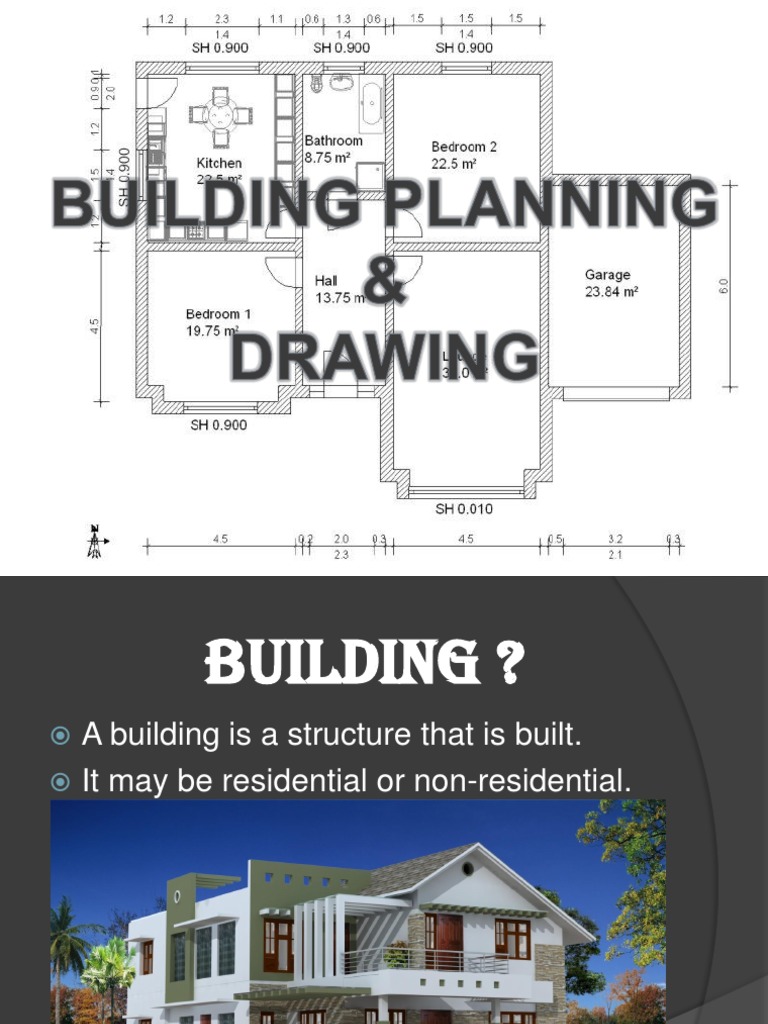 Building Planning and Drawing Essentials | PDF | Basement