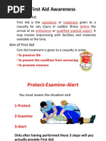 First Aid Procedures Leaflet | PDF | First Aid | Cardiopulmonary ...