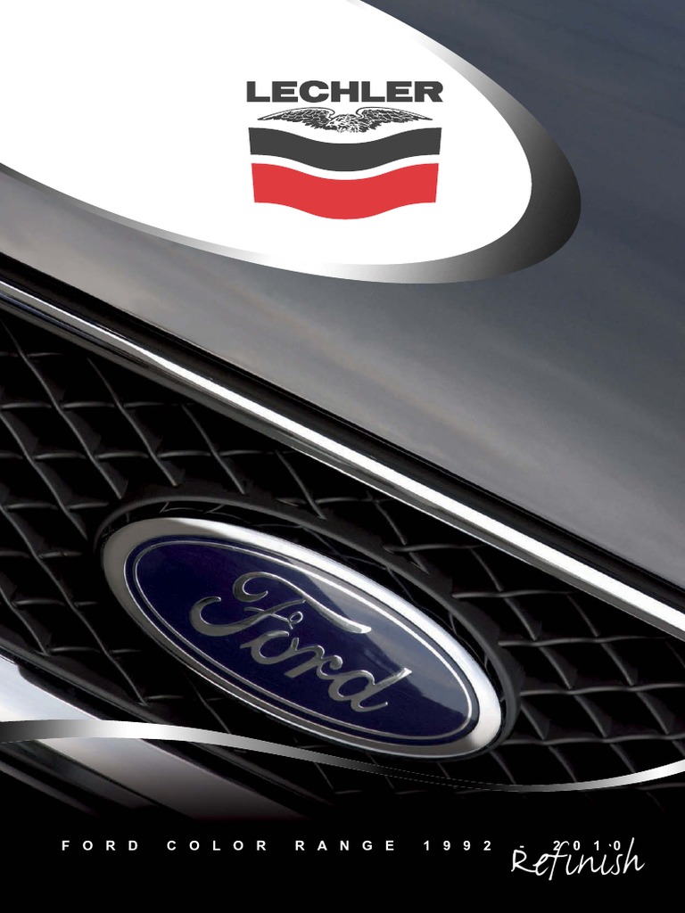 Ford Colour Range | PDF