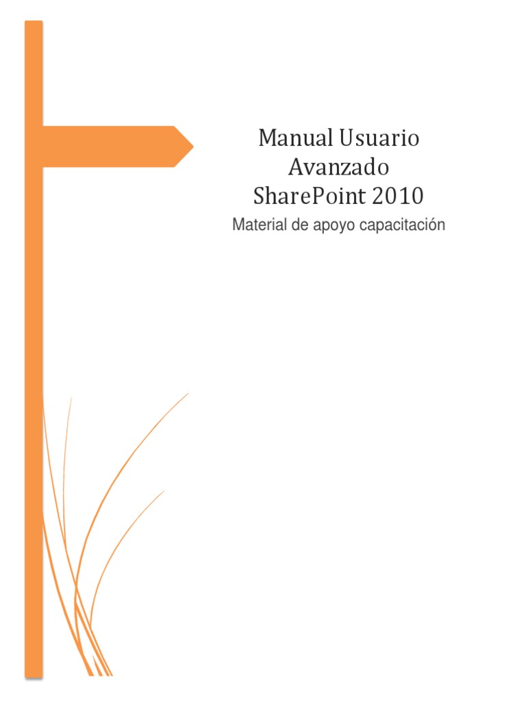 Manual Usuario Avanzado SharePoint 2010 | PDF | Wiki | Biblioteca ...