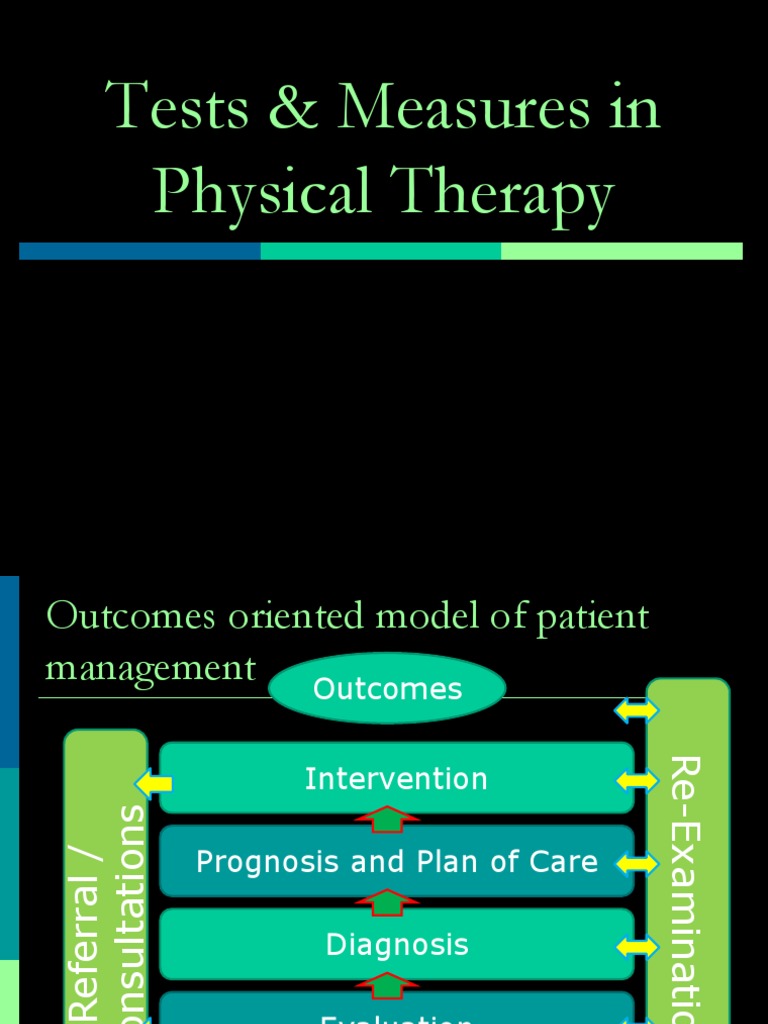 Evaluation, Tests and Measures in Physical Therapy | PDF | Anatomical ...