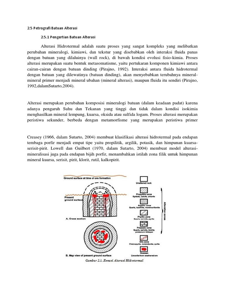 Batuan Alterasi | PDF