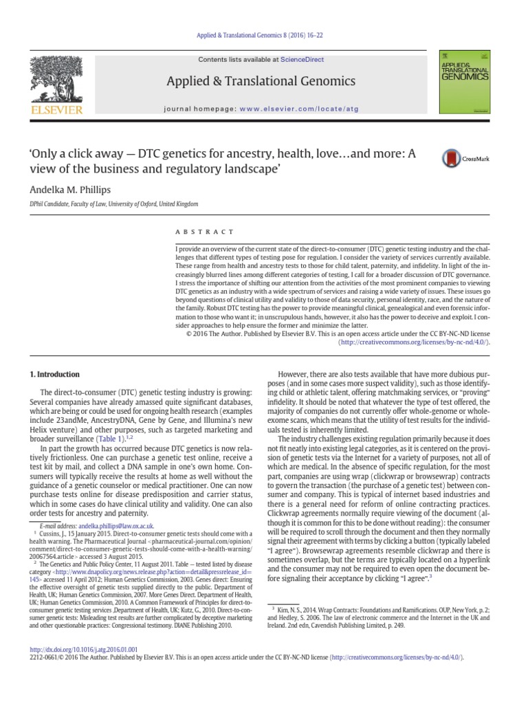 957 - Agnesia Wettry Sagita 17 - 004 PDF | PDF | Genetic Testing | Genetics