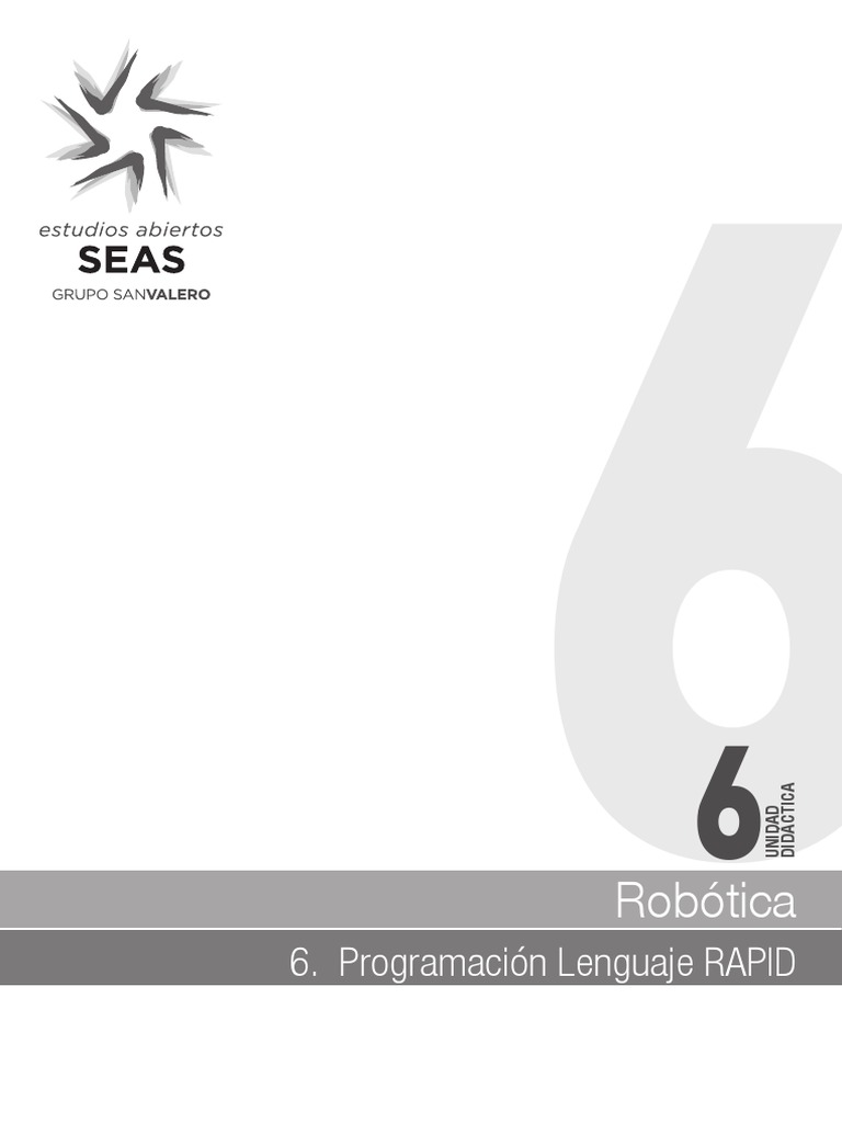 Robótica: 6. Programación Lenguaje RAPID | PDF | Lenguaje de ...