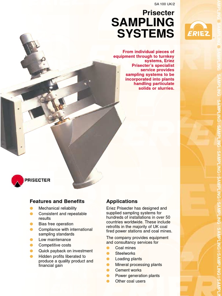 Sampling Systems Brochure | PDF | Sampling (Statistics) | Coal