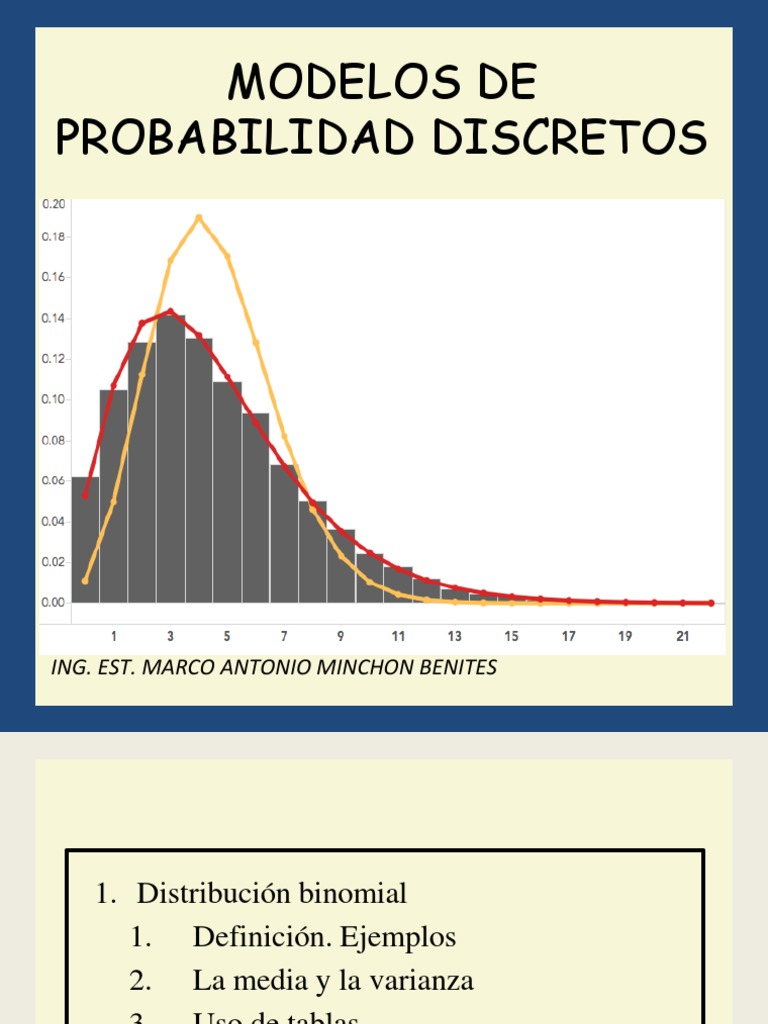 Binomial y Poisson-1 | PDF | Distribución de probabilidad | Distribución de veneno