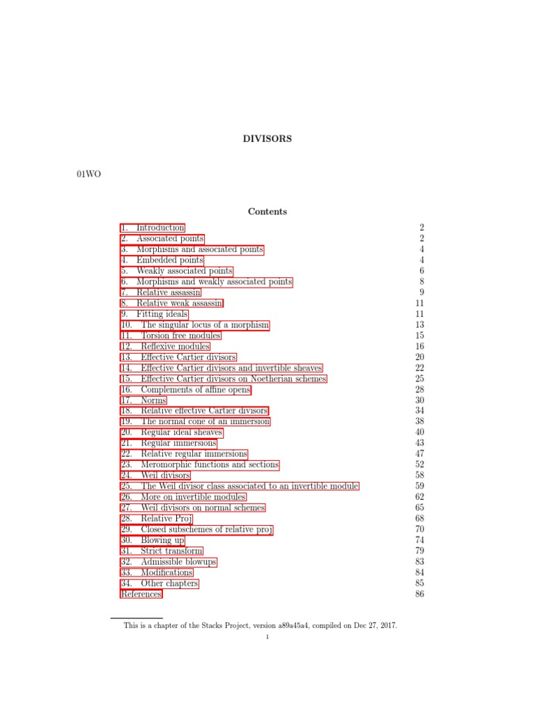 This Is A Chapter of The Stacks Project, Version A89a45a4, Compiled On ...
