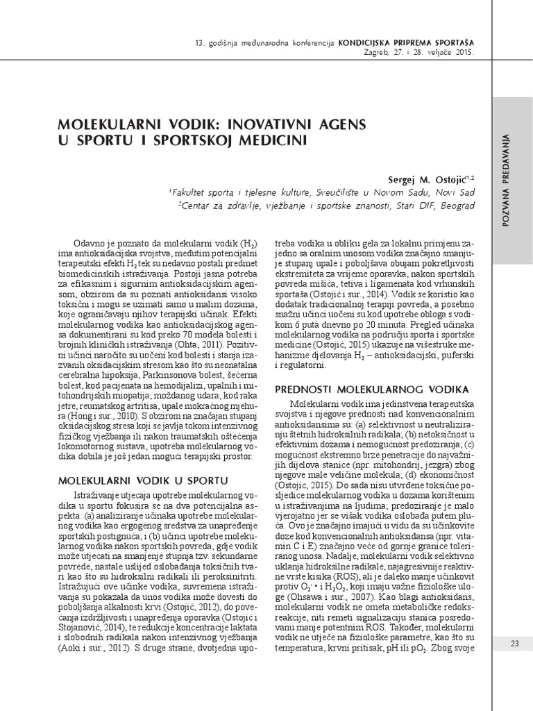 Molekularni Vodik | PDF