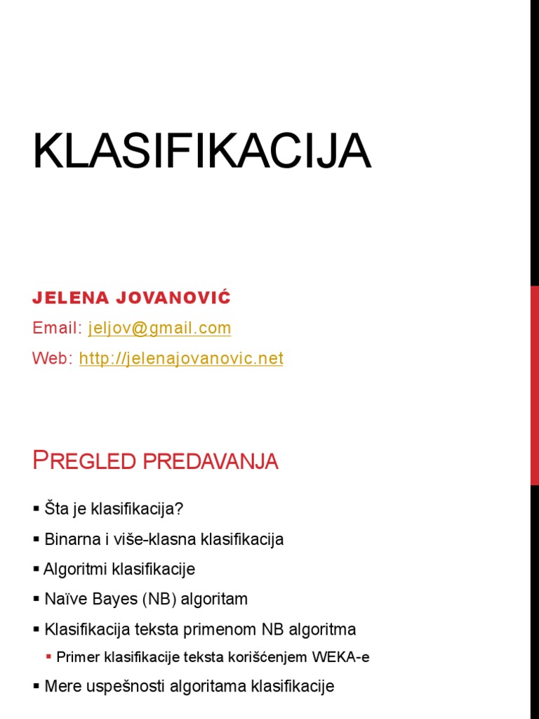 10 Klasifikacija DAAAAAAAAAA | PDF
