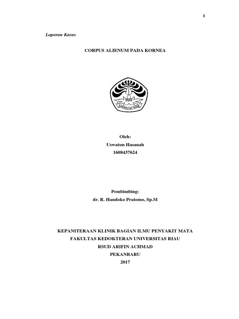 Corpus Alienum Full | PDF