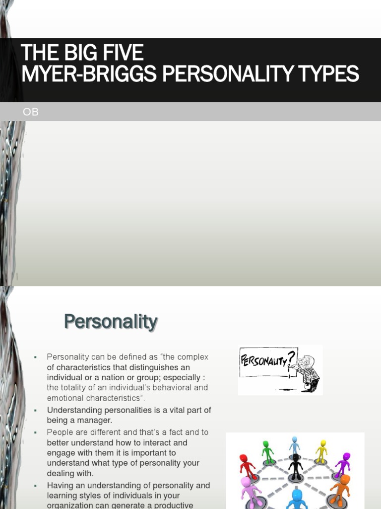 Big Five Personality Traits | PDF | Extraversion And Introversion | Perception
