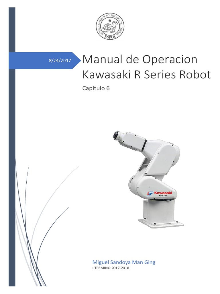 Manual Capitulo 6 Robotica | PDF | Robot | Robótica