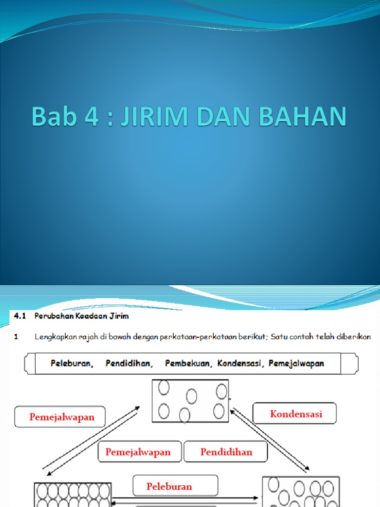 Bab 4 Jirim Dan Bahan | PDF