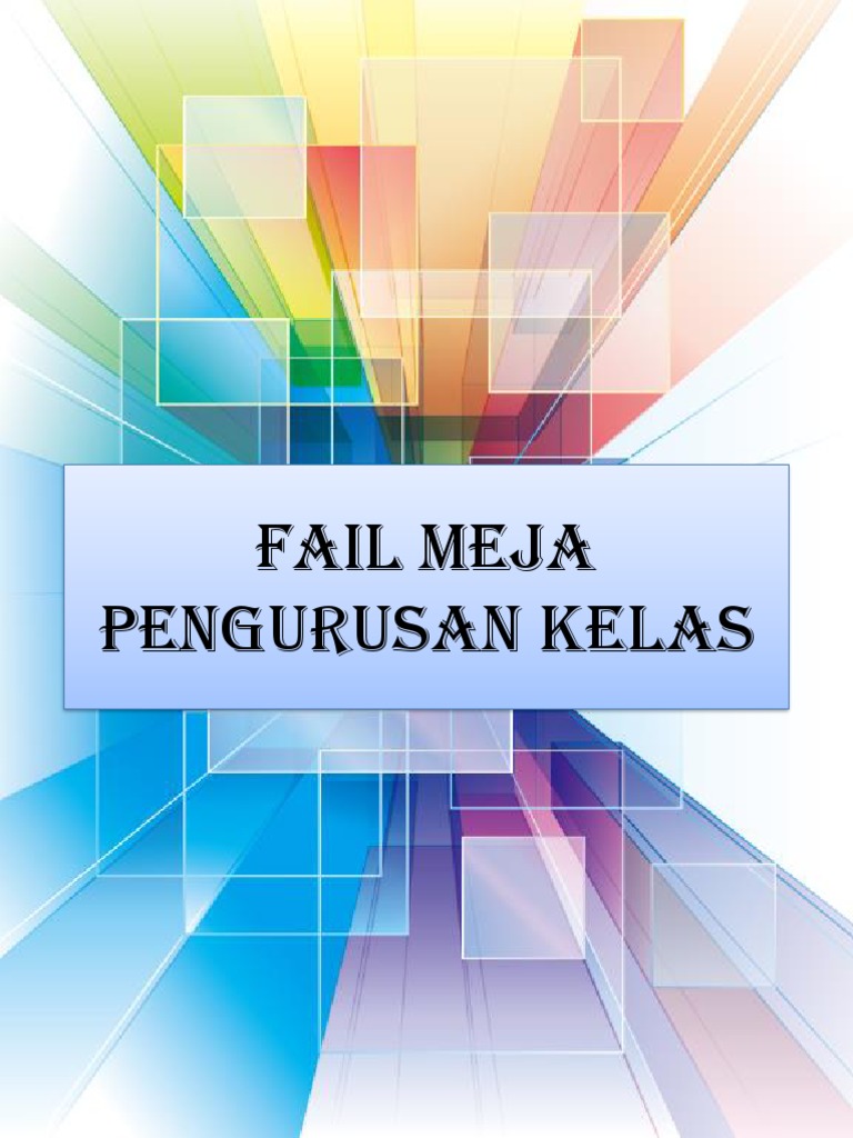Cover Fail Meja | PDF