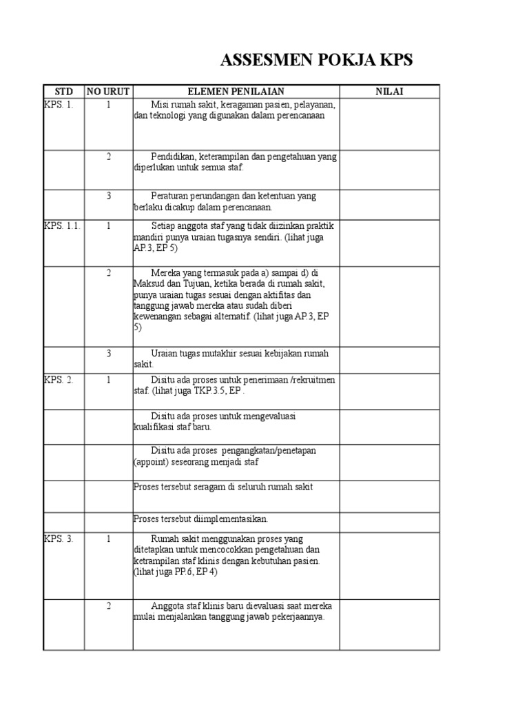 Telusur Pokja Kps | PDF | Pengembangan Diri