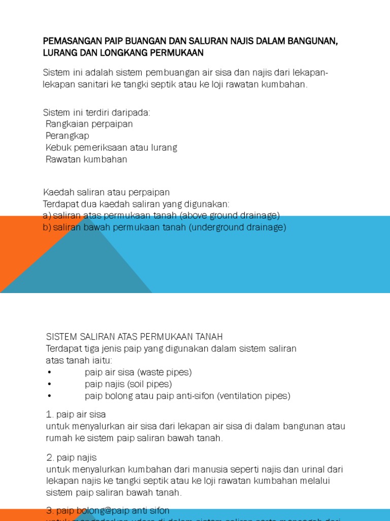 4 Sistem Lekapan Sanitari | PDF