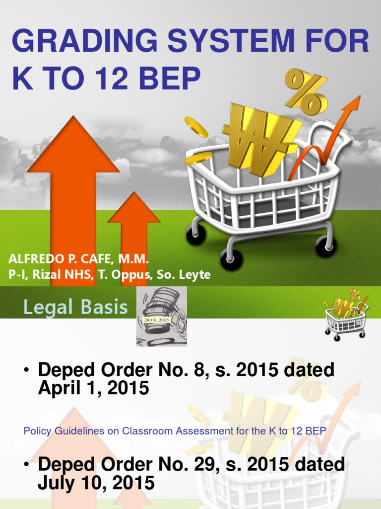 K to 12 BEP Grading System Guidelines | PDF | Career & Growth