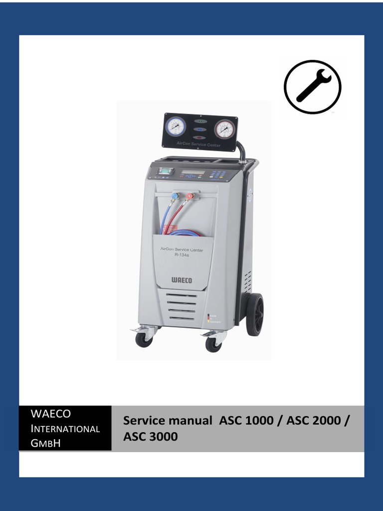 ASC 1000, 2000,3000 Service Manual | PDF | Air Conditioning | Calibration