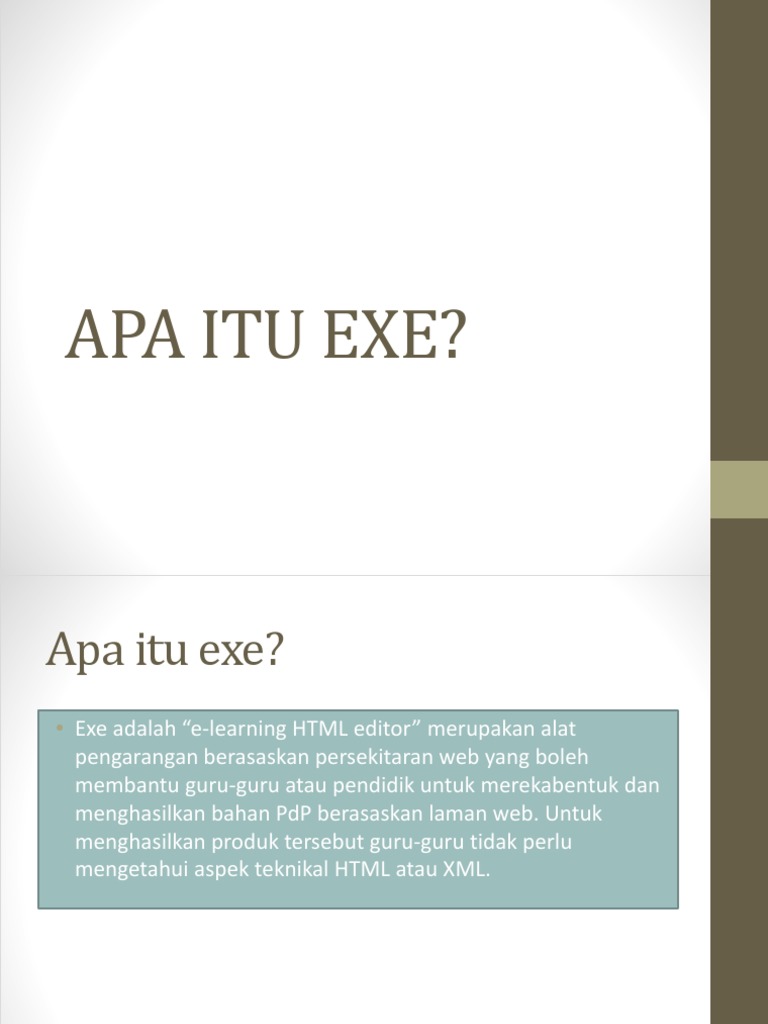 Apa Itu Exe | PDF | Seni