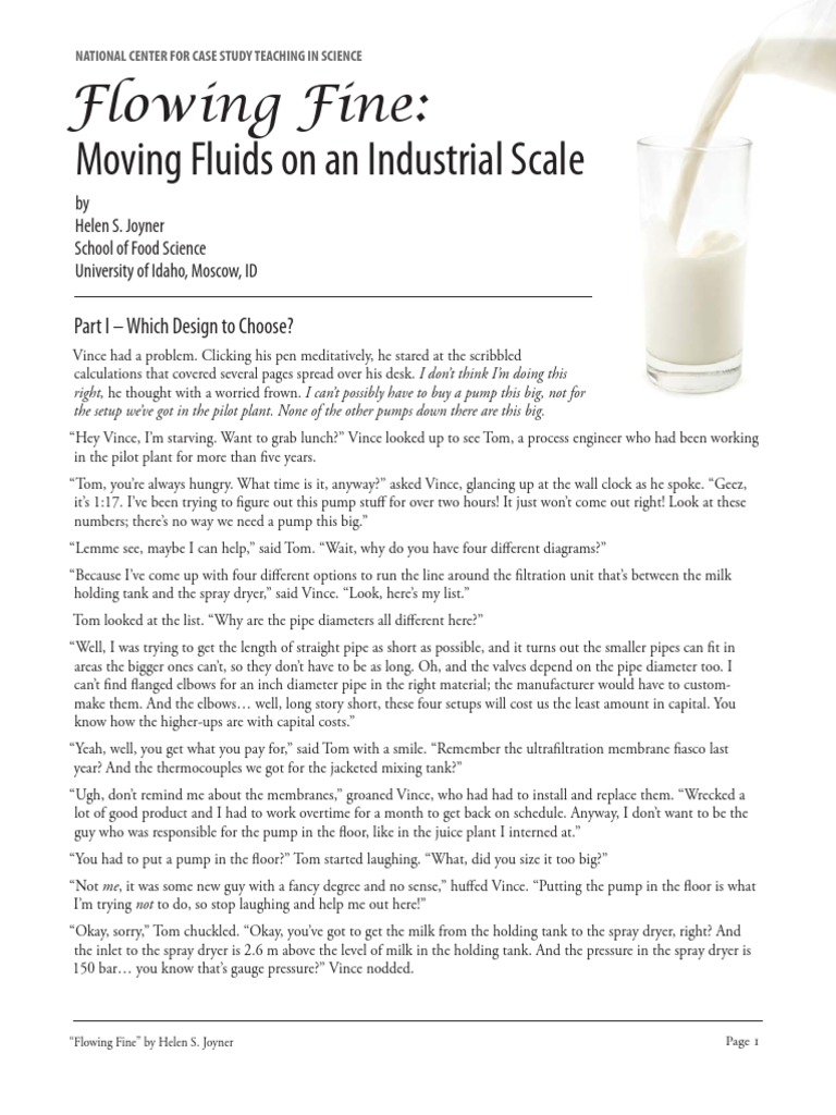 Fluid Flow | PDF | Pipe (Fluid Conveyance) | Pump