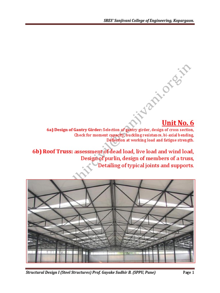 Industrial Roof Truss Design Guide | PDF | Truss | Building