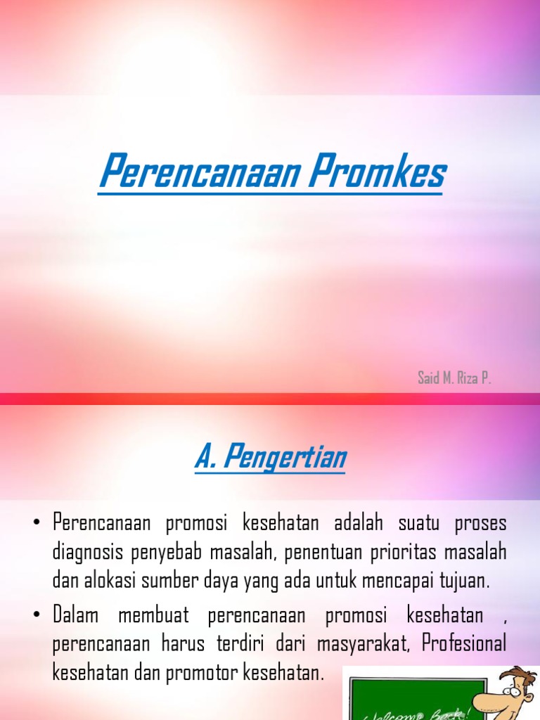 Perencanaan Promkes | PDF