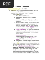 Historical Development of Philosophy | PDF | Socrates | Thomas Aquinas