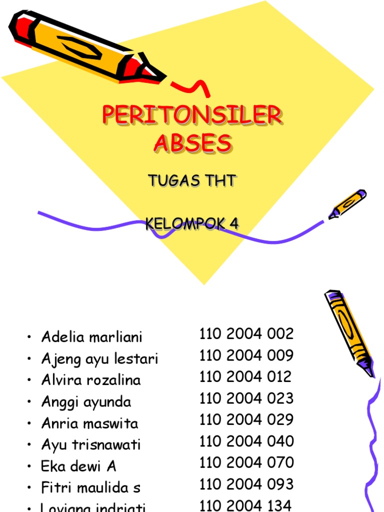 Abses Peritonsil PP | PDF