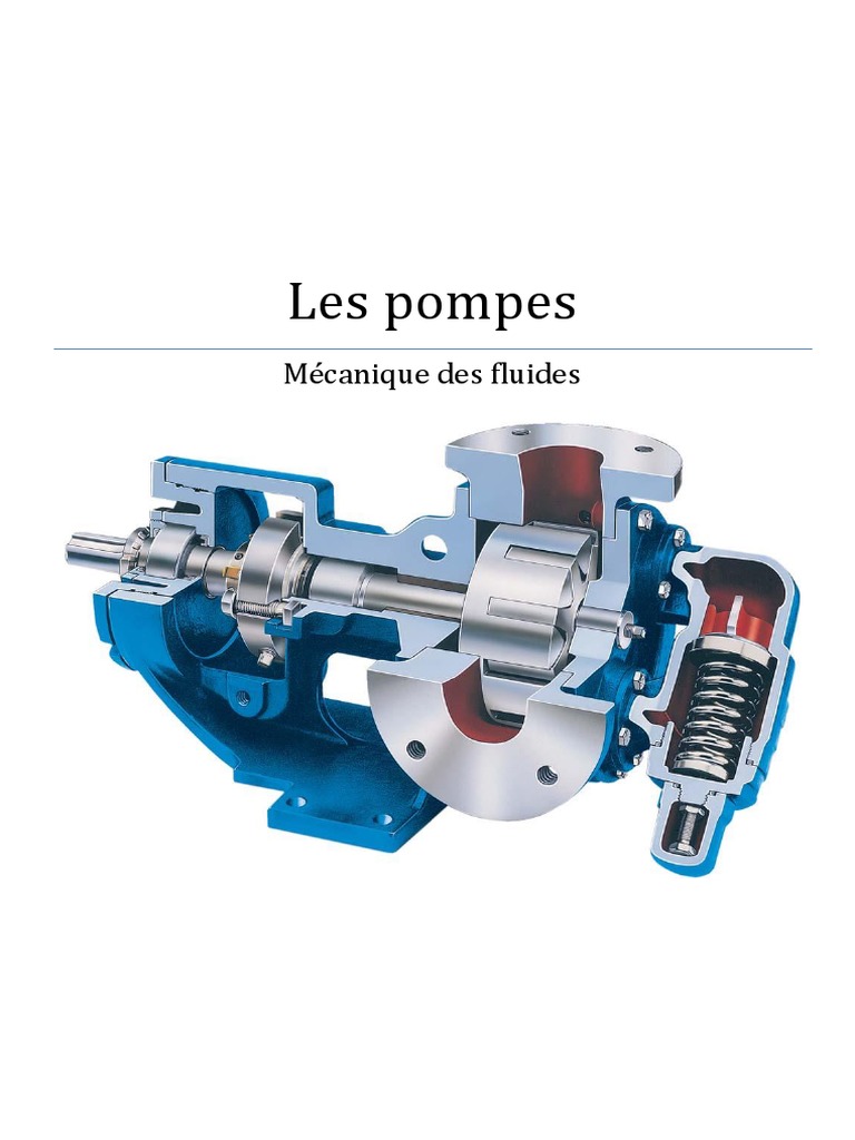 Types et fonctionnement des pompes | PDF | Pompe | Mécanique