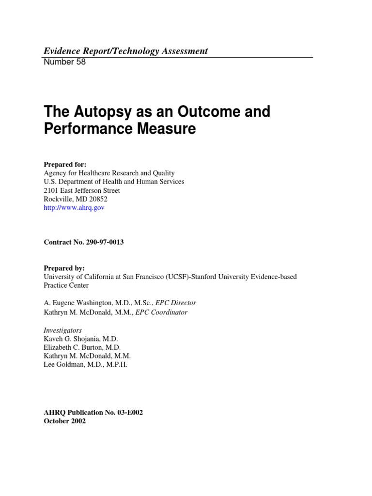 autopsy.pdf | Medical Diagnosis | Autopsy | Free 30-day Trial | Scribd