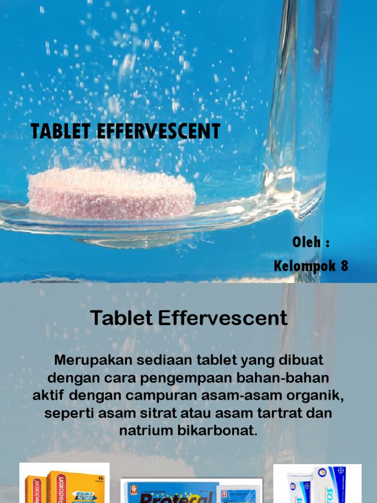 Pengenalan Tablet Effervescent | PDF