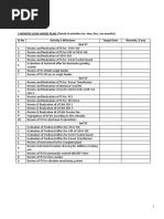 Project Schedule Delay Log 1 | PDF