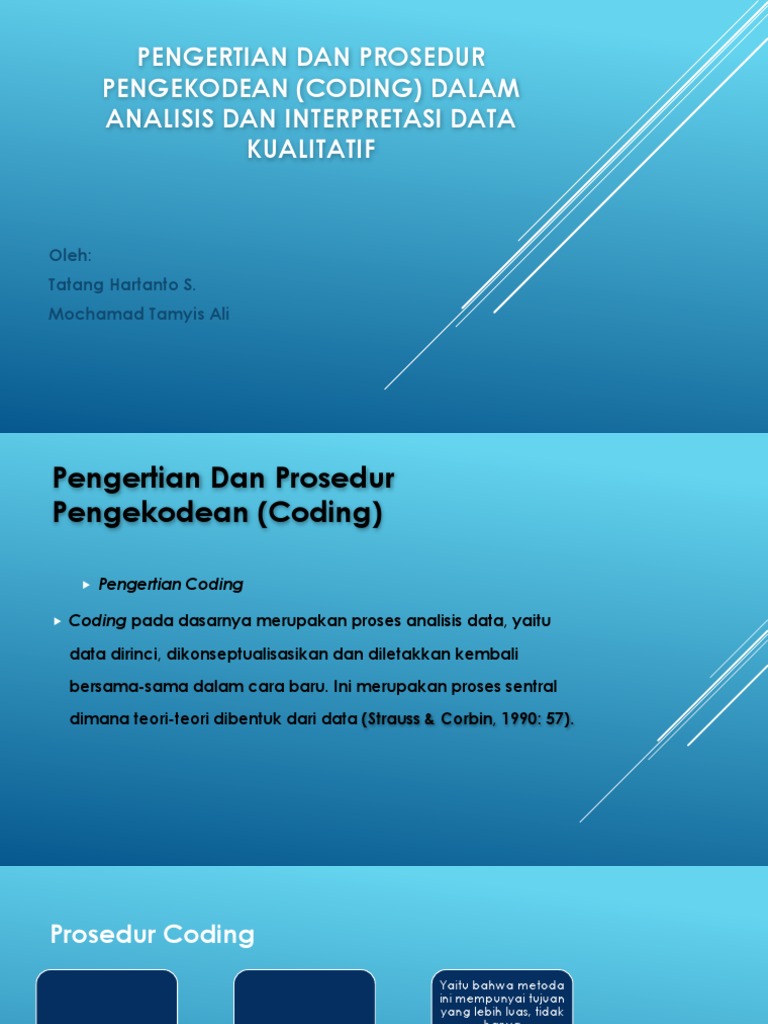 Presentasi Coding | PDF | Komputer | Sains & Matematika